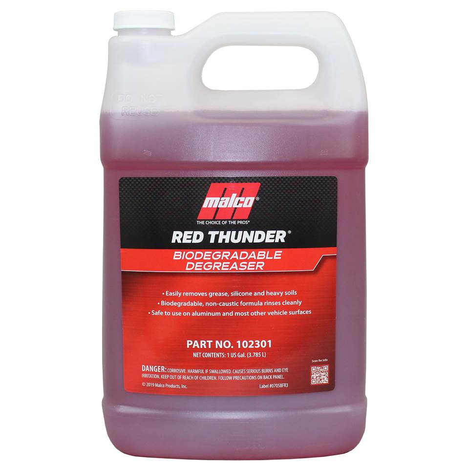 Red Thunder® Biodegradable Degreaser – Malco Automotive