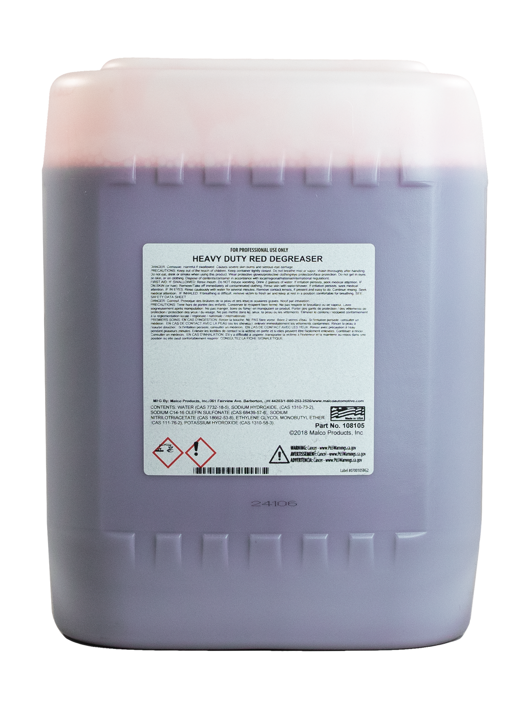 Heavy Duty Red Degreaser – Malco Automotive