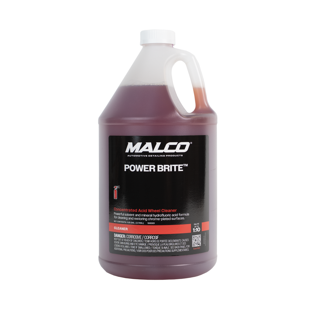 Power Brite™ Concentrated Acid Wheel Cleaner – Malco Automotive